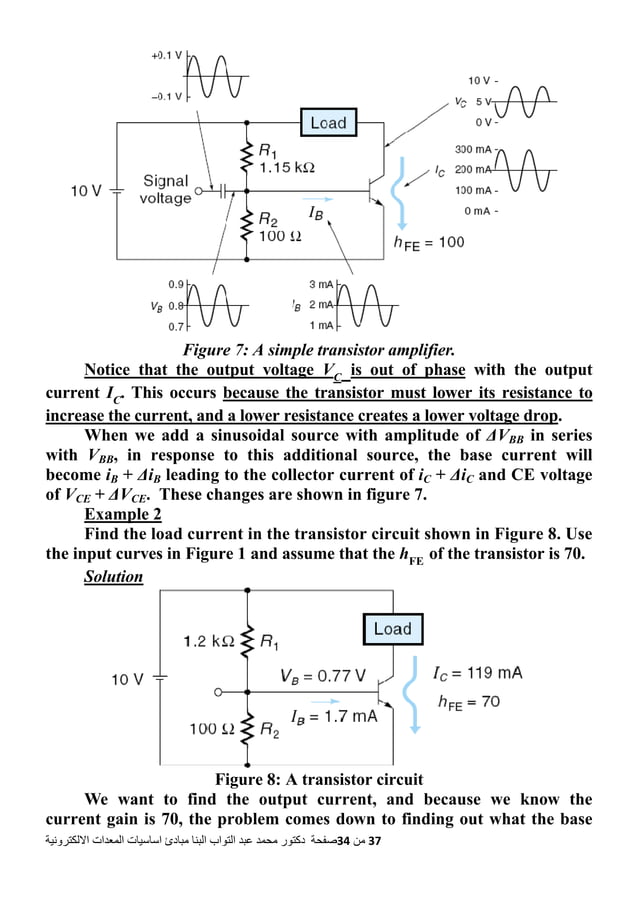 Analog electronic circuit | PDF