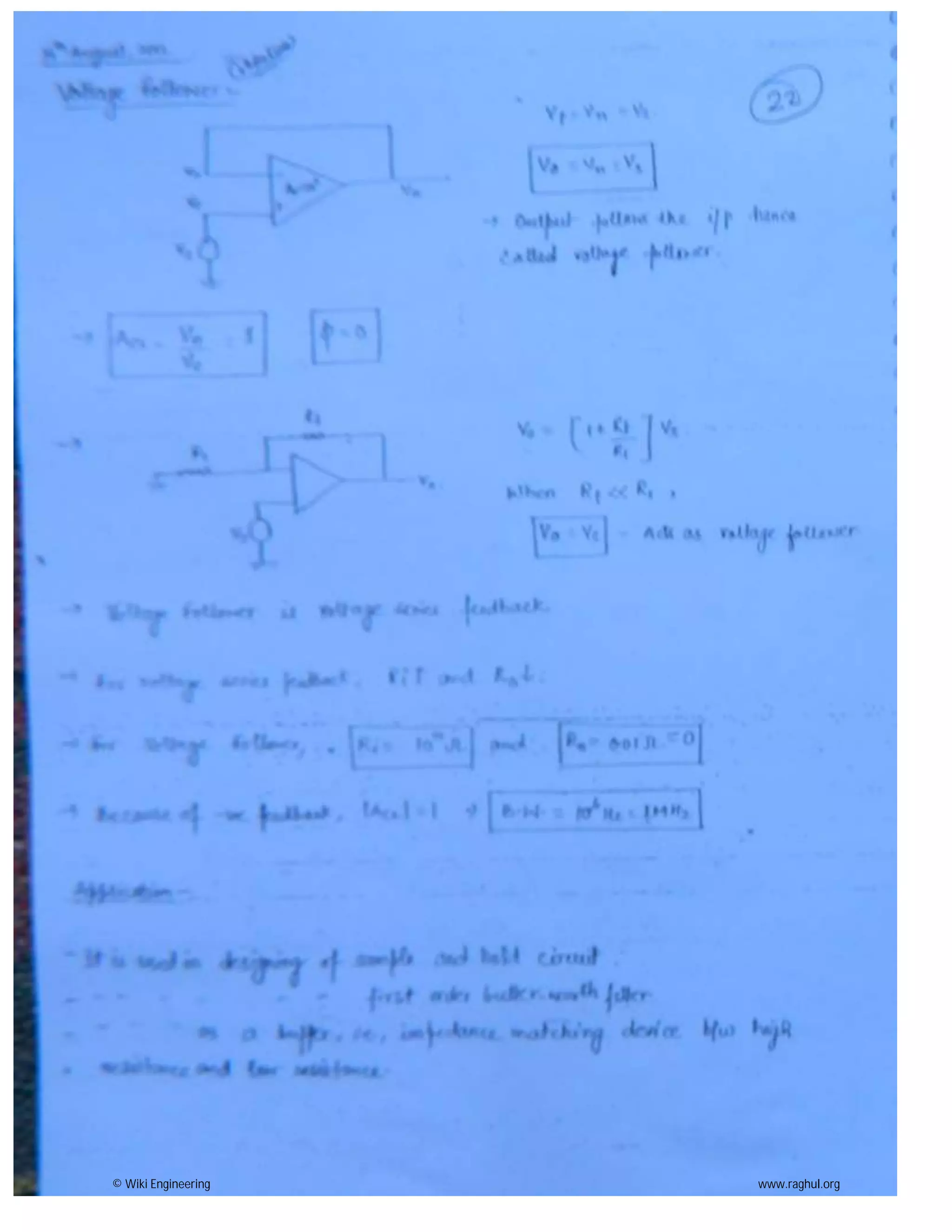 Analog electronics made easy hand written notes Gate ECE | PDF