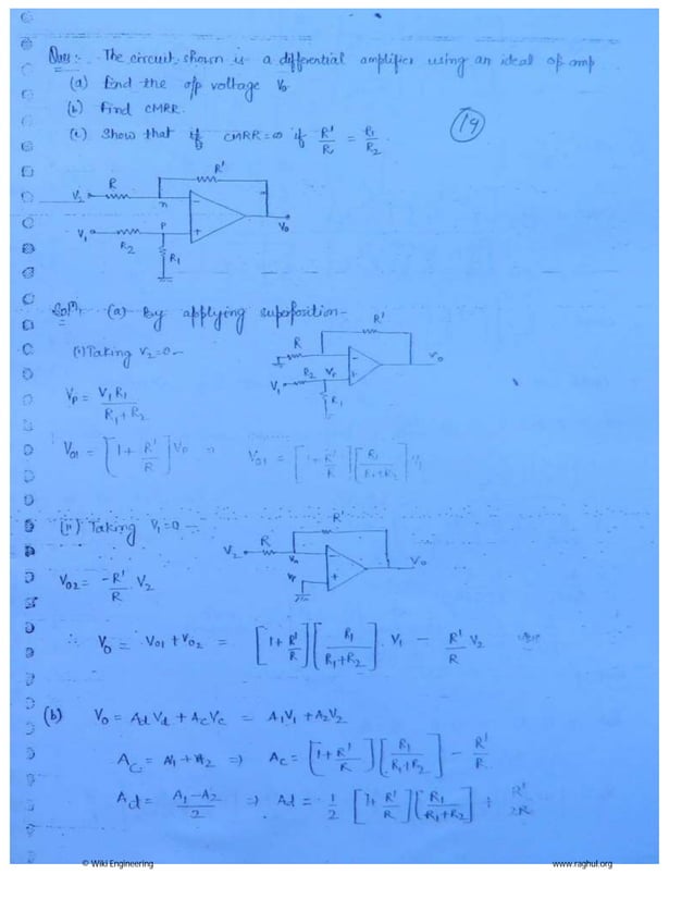 Analog electronics made easy hand written notes Gate ECE | PDF