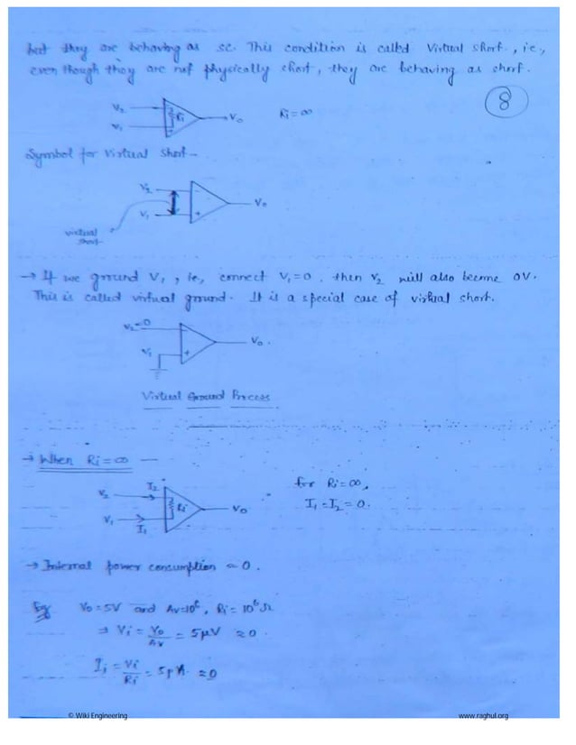 Analog electronics made easy hand written notes Gate ECE | PDF