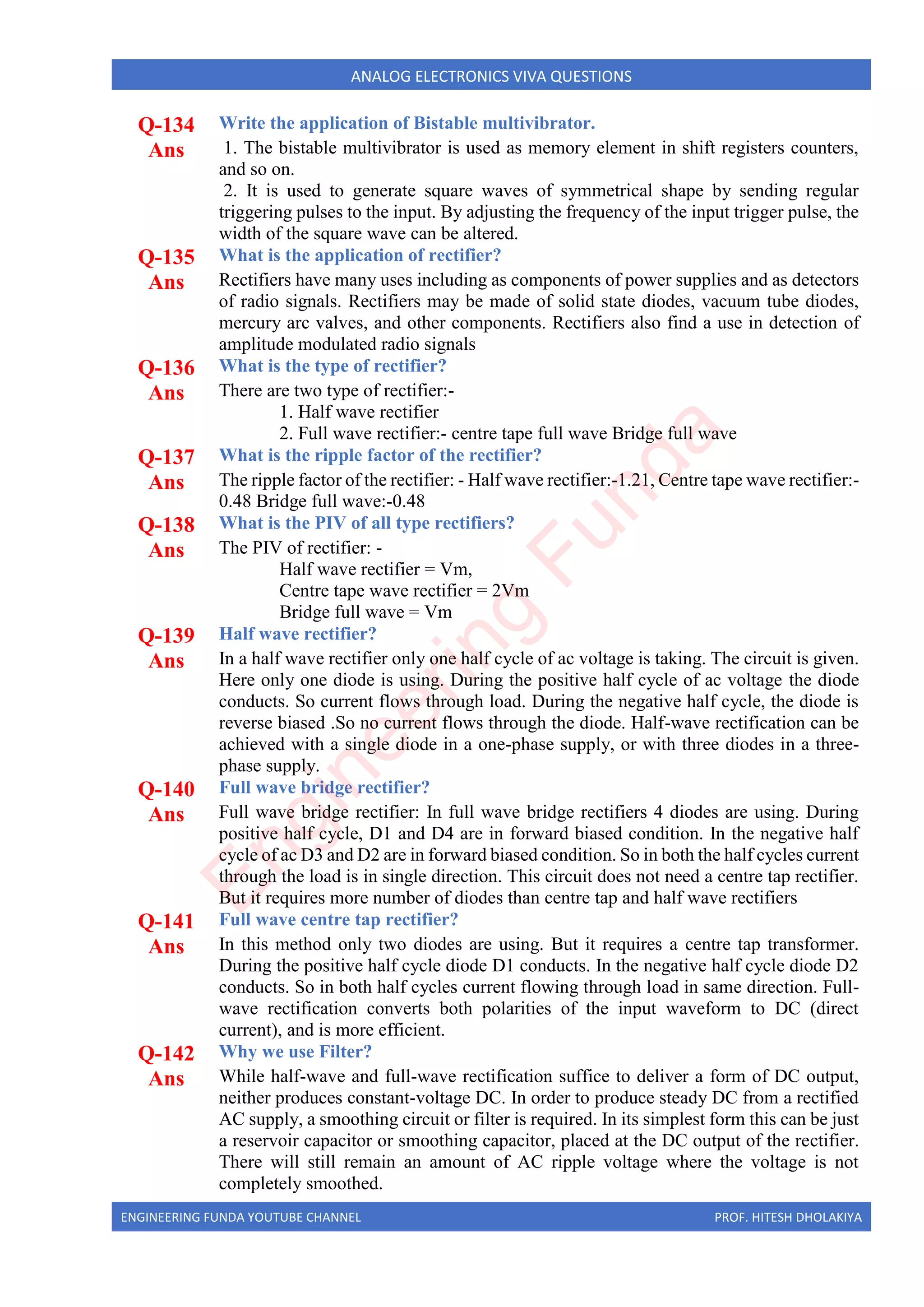 Analog Electronics interview and viva questions.pdf