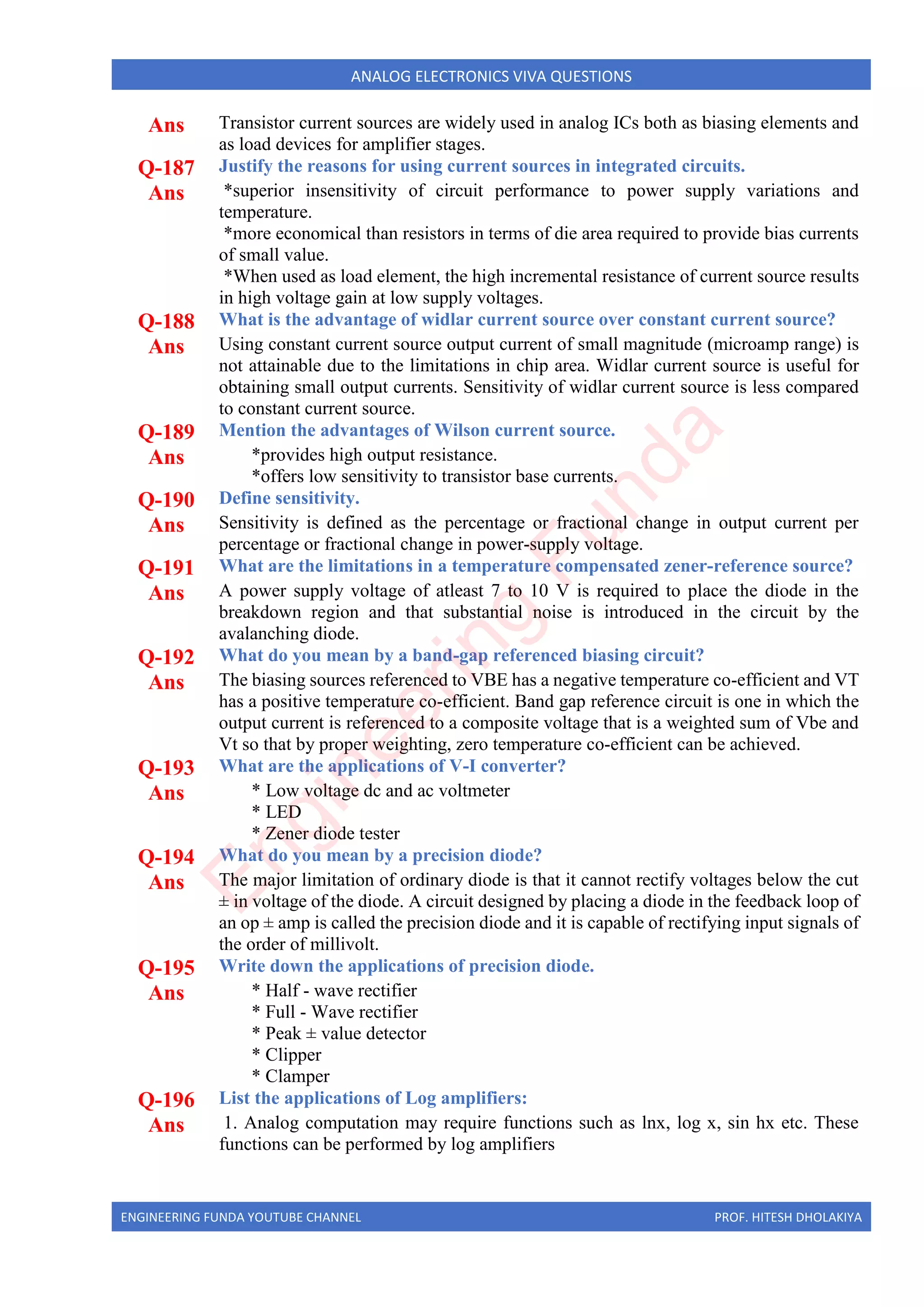 Analog Electronics interview and viva questions.pdf