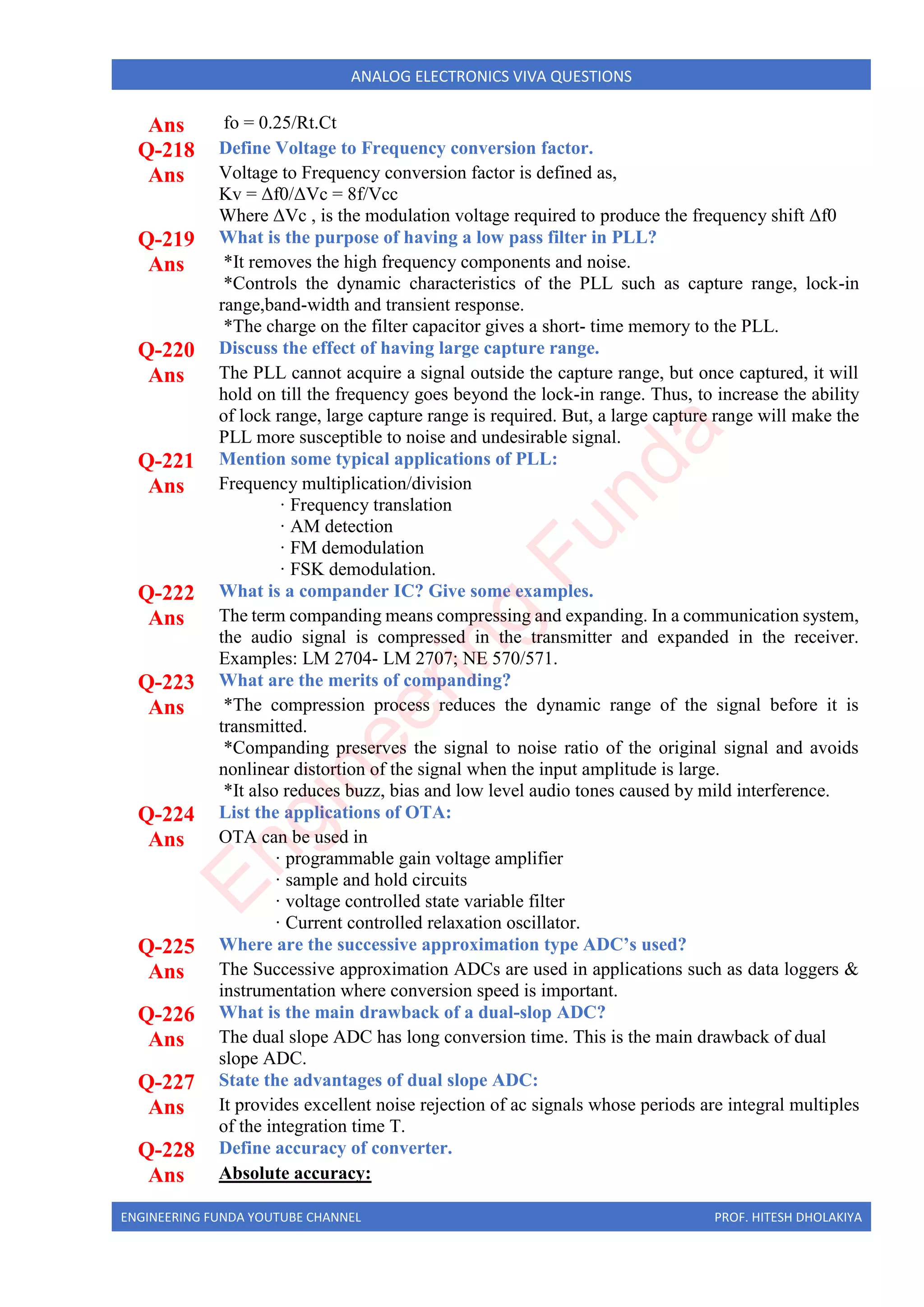 Analog Electronics interview and viva questions.pdf