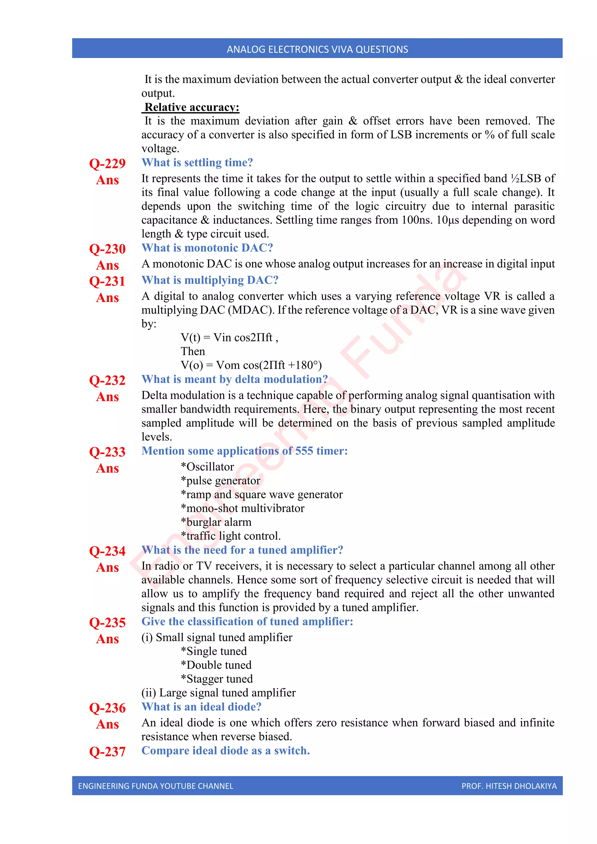 Analog Electronics interview and viva questions.pdf