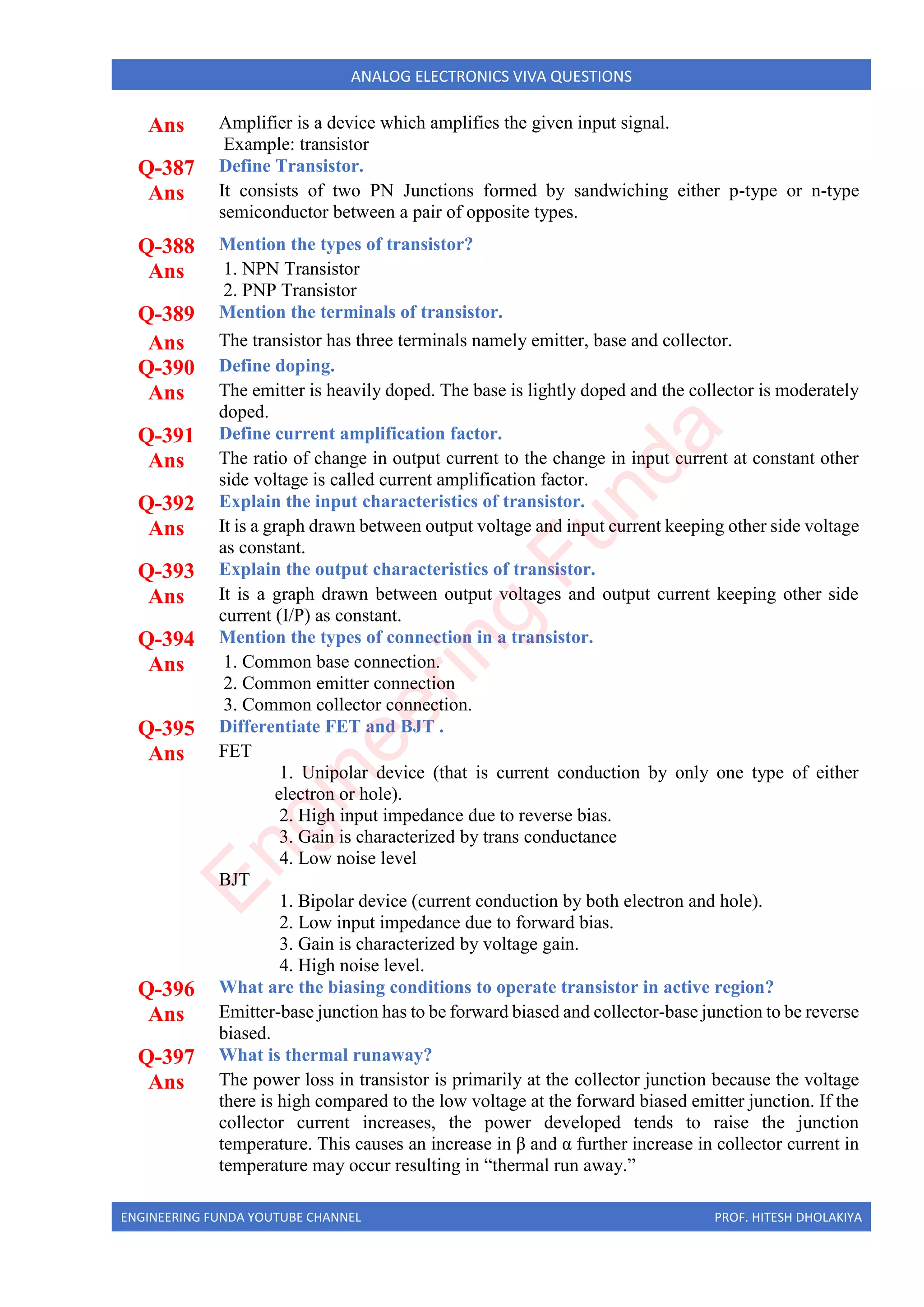 Analog Electronics interview and viva questions.pdf