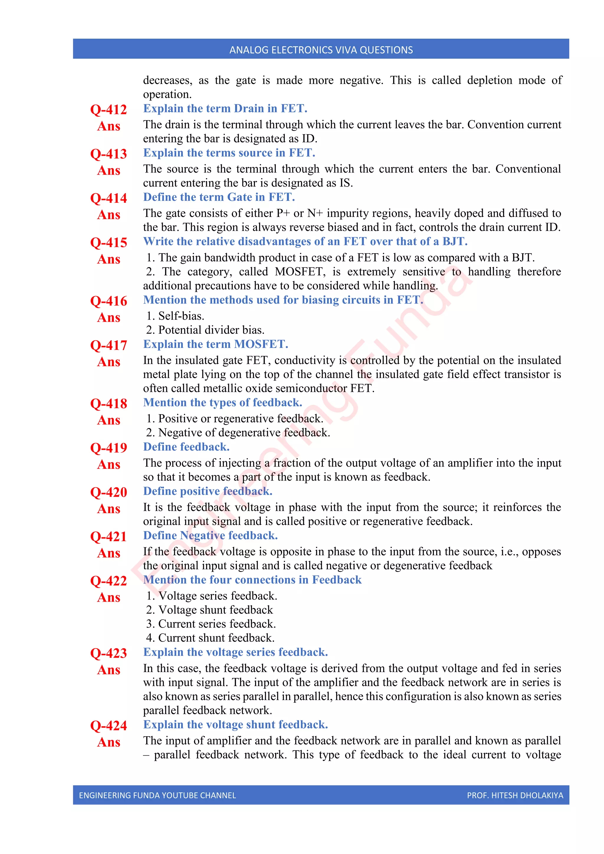 Analog Electronics interview and viva questions.pdf