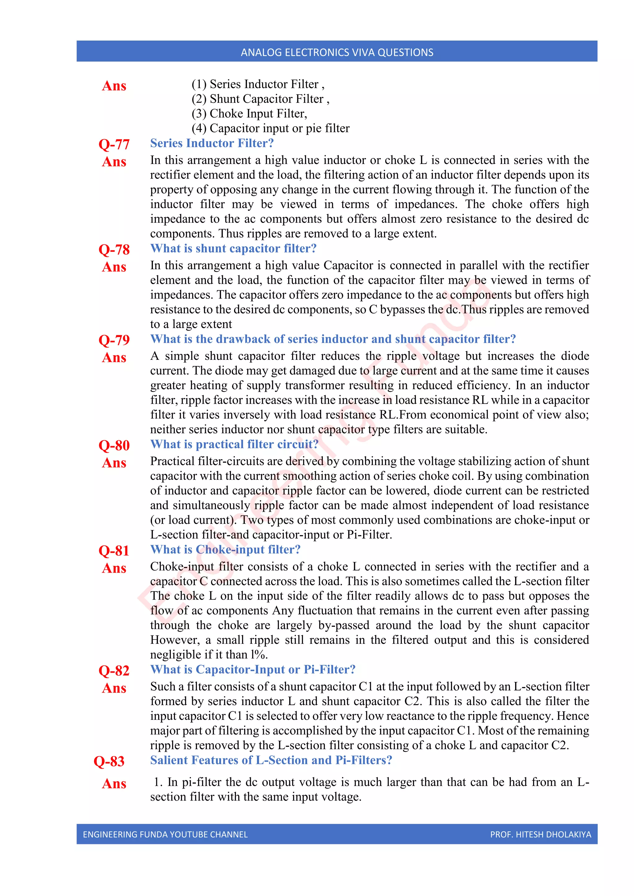 Analog Electronics interview and viva questions.pdf