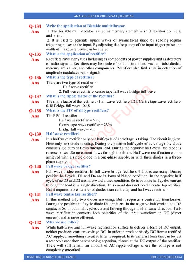 Analog Electronics interview and viva questions.pdf