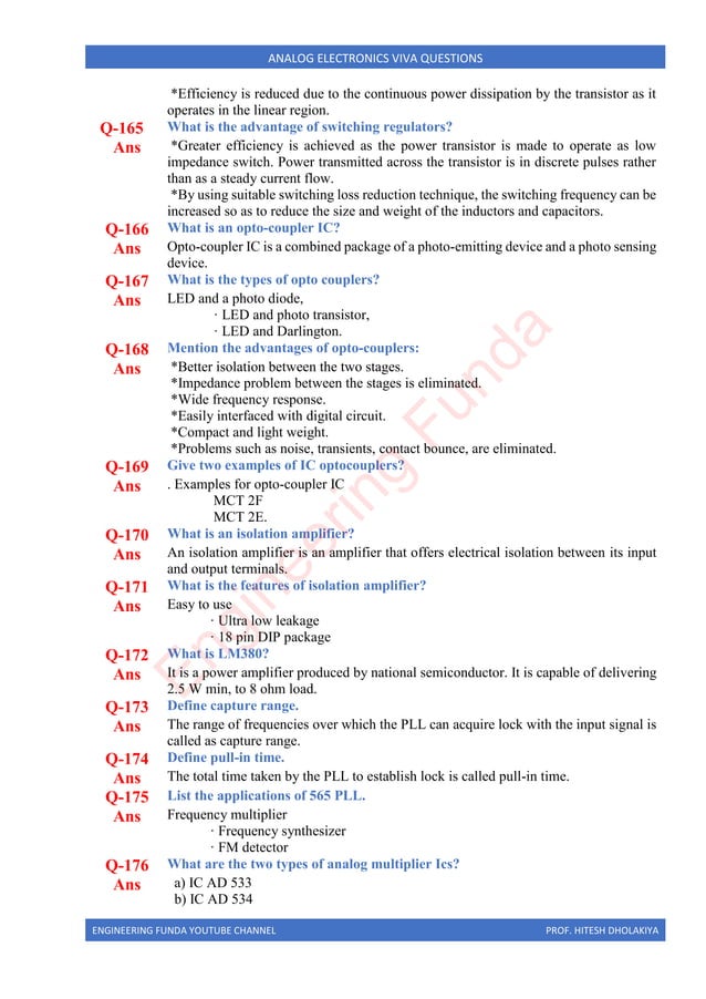 Analog Electronics interview and viva questions.pdf