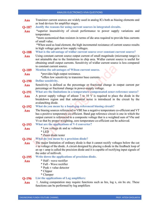 Analog Electronics interview and viva questions.pdf