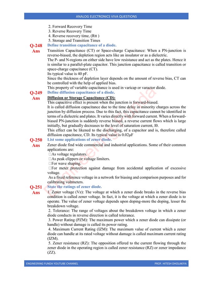 Analog Electronics interview and viva questions.pdf