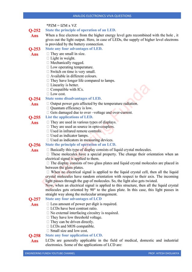Analog Electronics interview and viva questions.pdf