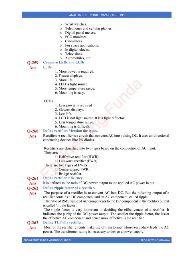 Analog Electronics interview and viva questions.pdf
