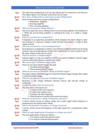 Analog Electronics interview and viva questions.pdf