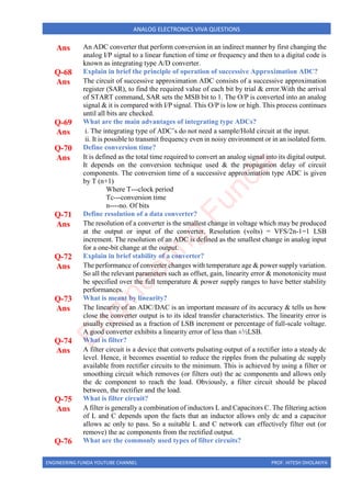 Analog Electronics interview and viva questions.pdf