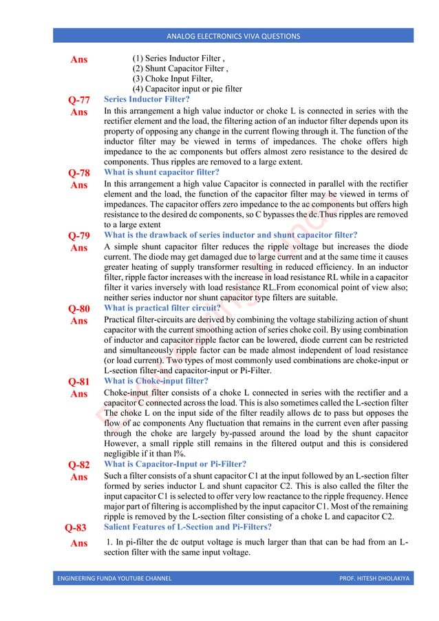 Analog Electronics interview and viva questions.pdf