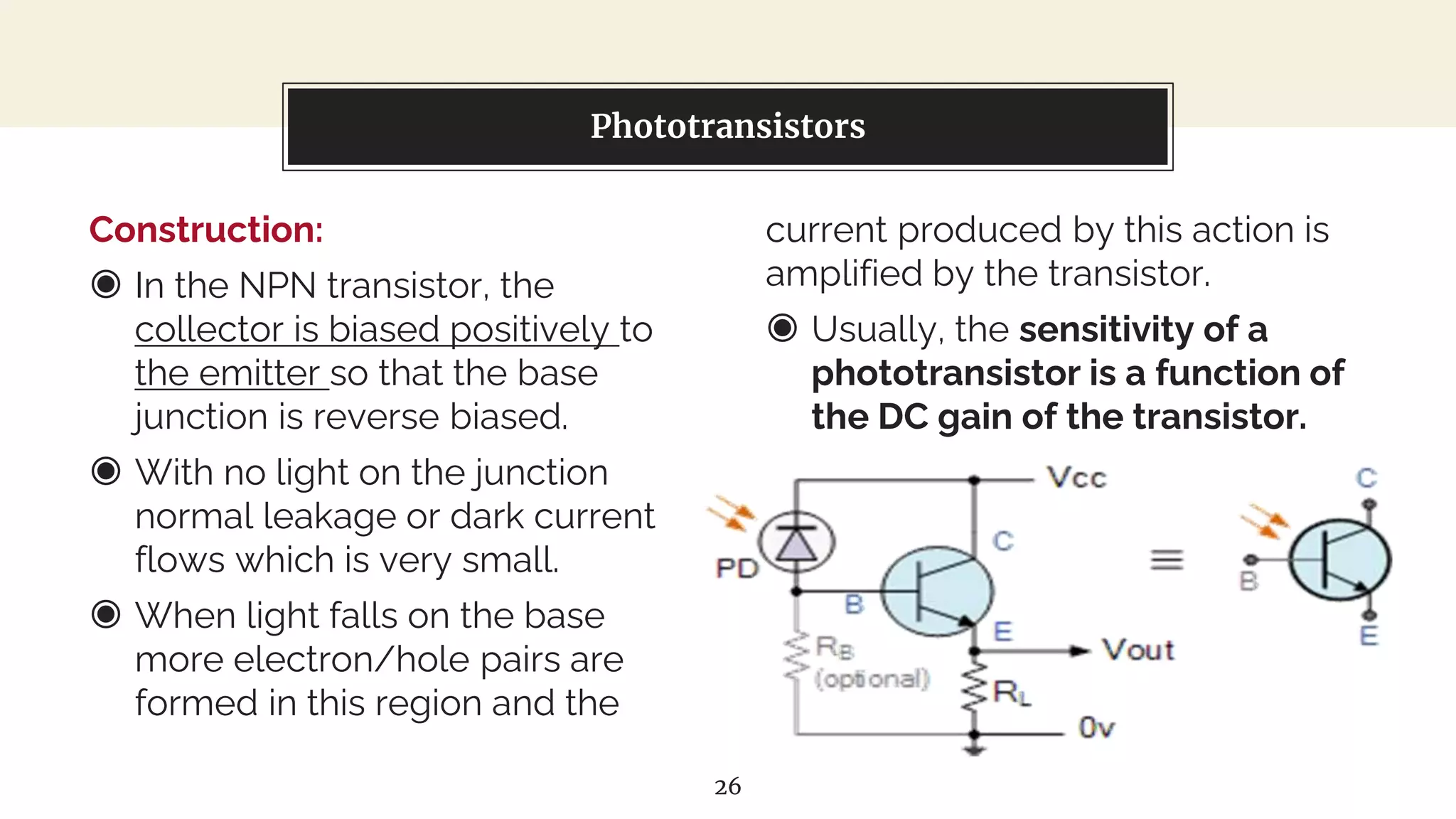 Diode-based sensors | PPT