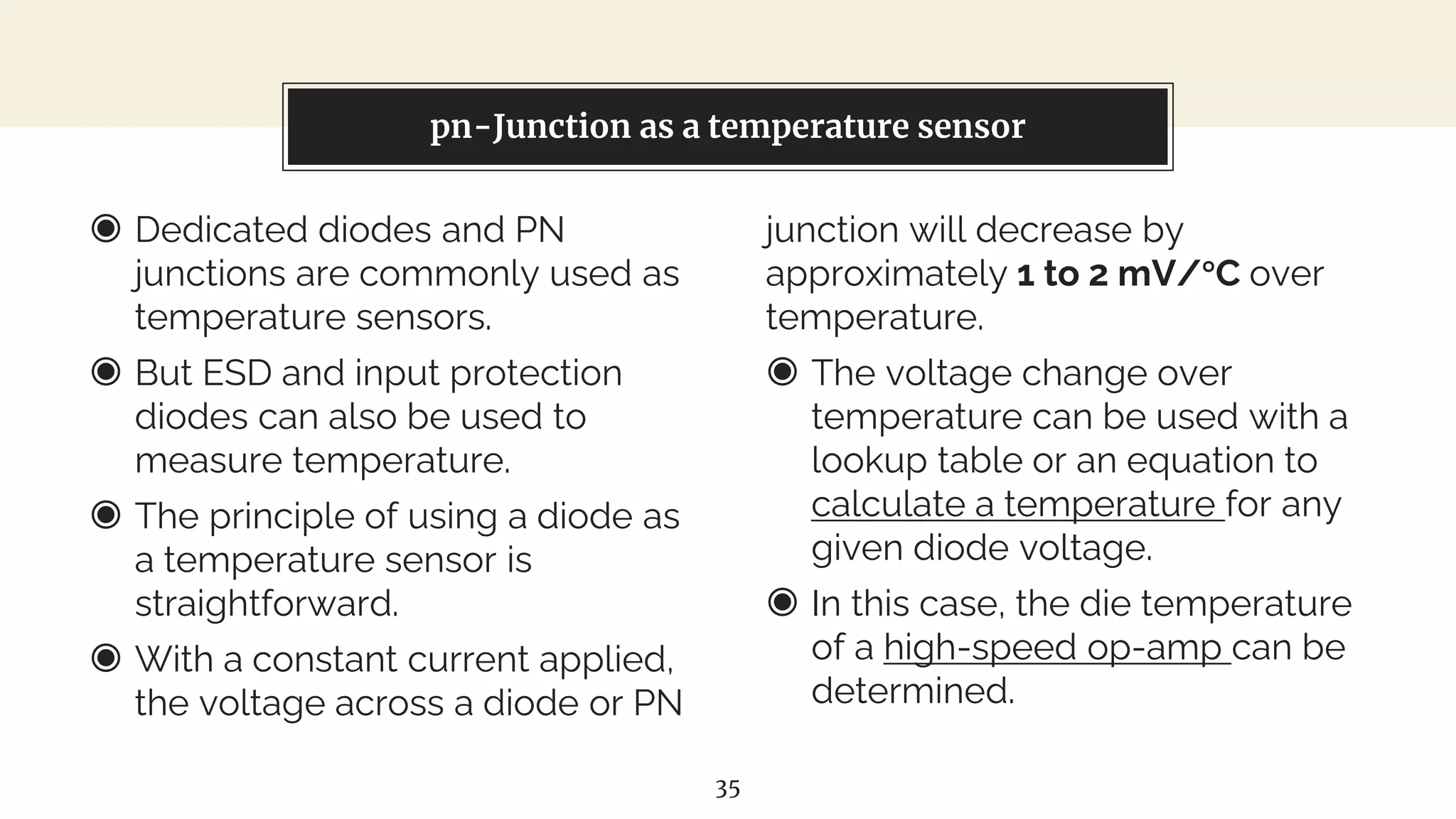 Diode-based sensors | PPT