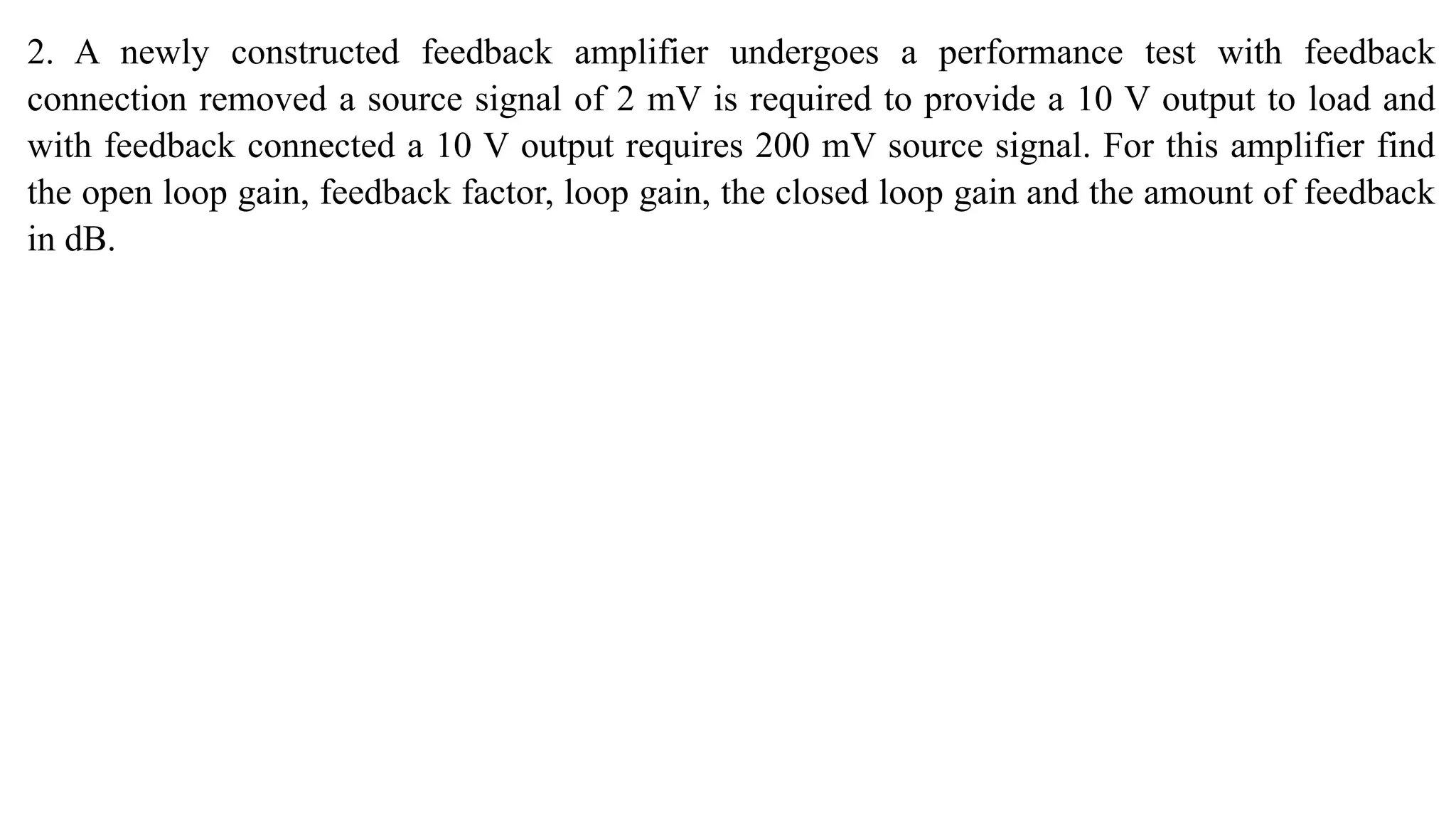 Analog Electronics Tutorial Problems Solved Ppt