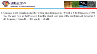 Analog Electronics tutorial problems solved | PPT