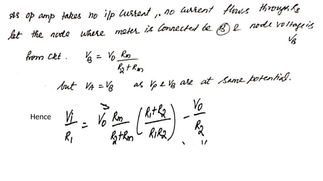 Analog Electronics Tutorial Problems Solved Ppt