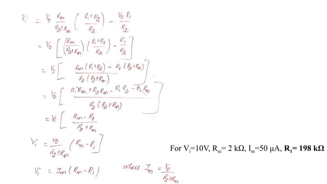 Analog Electronics Tutorial Problems Solved Ppt