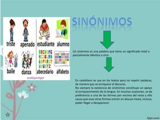 Analogias sinonimos antonimos | PPTX
