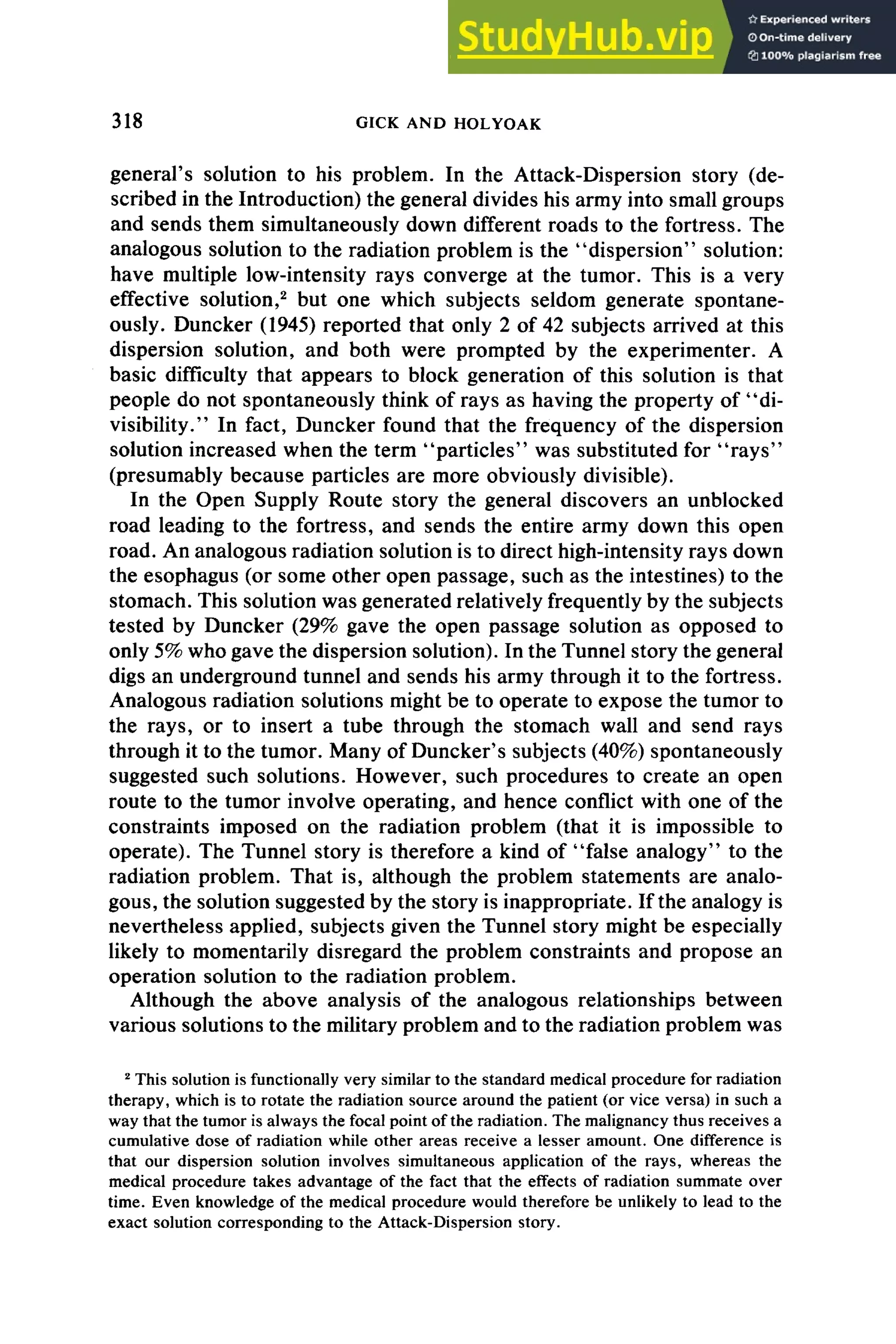 Analogical Problem Solving | PDF