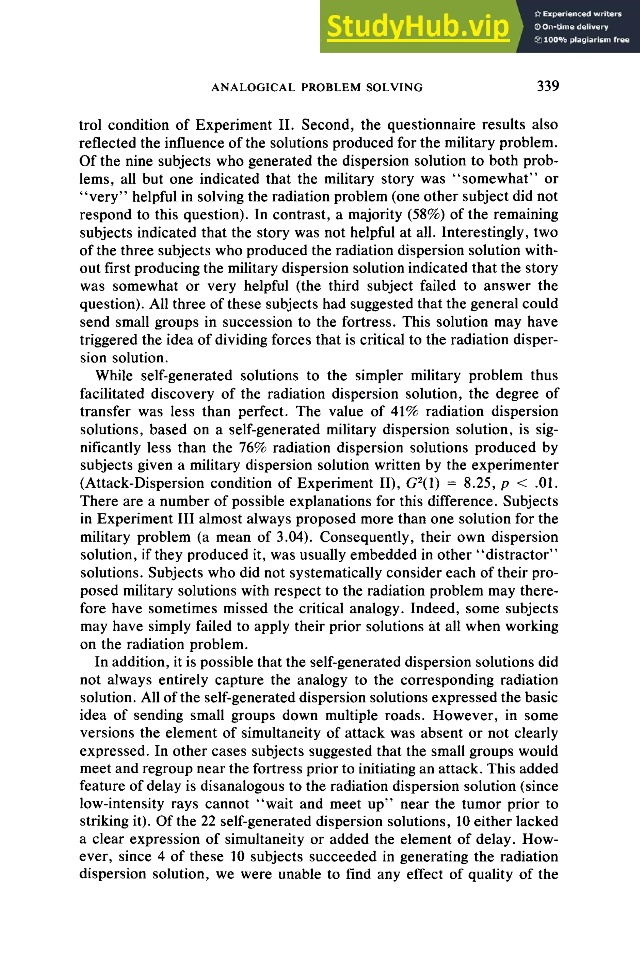 Analogical Problem Solving | PDF