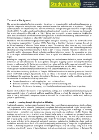 Analogical Reasoning | PDF | Science