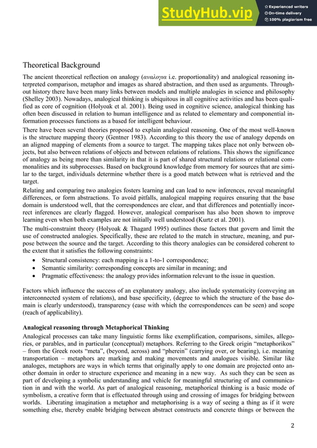 Analogical Reasoning | PDF