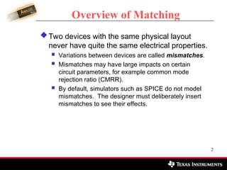 Fundamentals of Analog IC Design - Presentation | PPT
