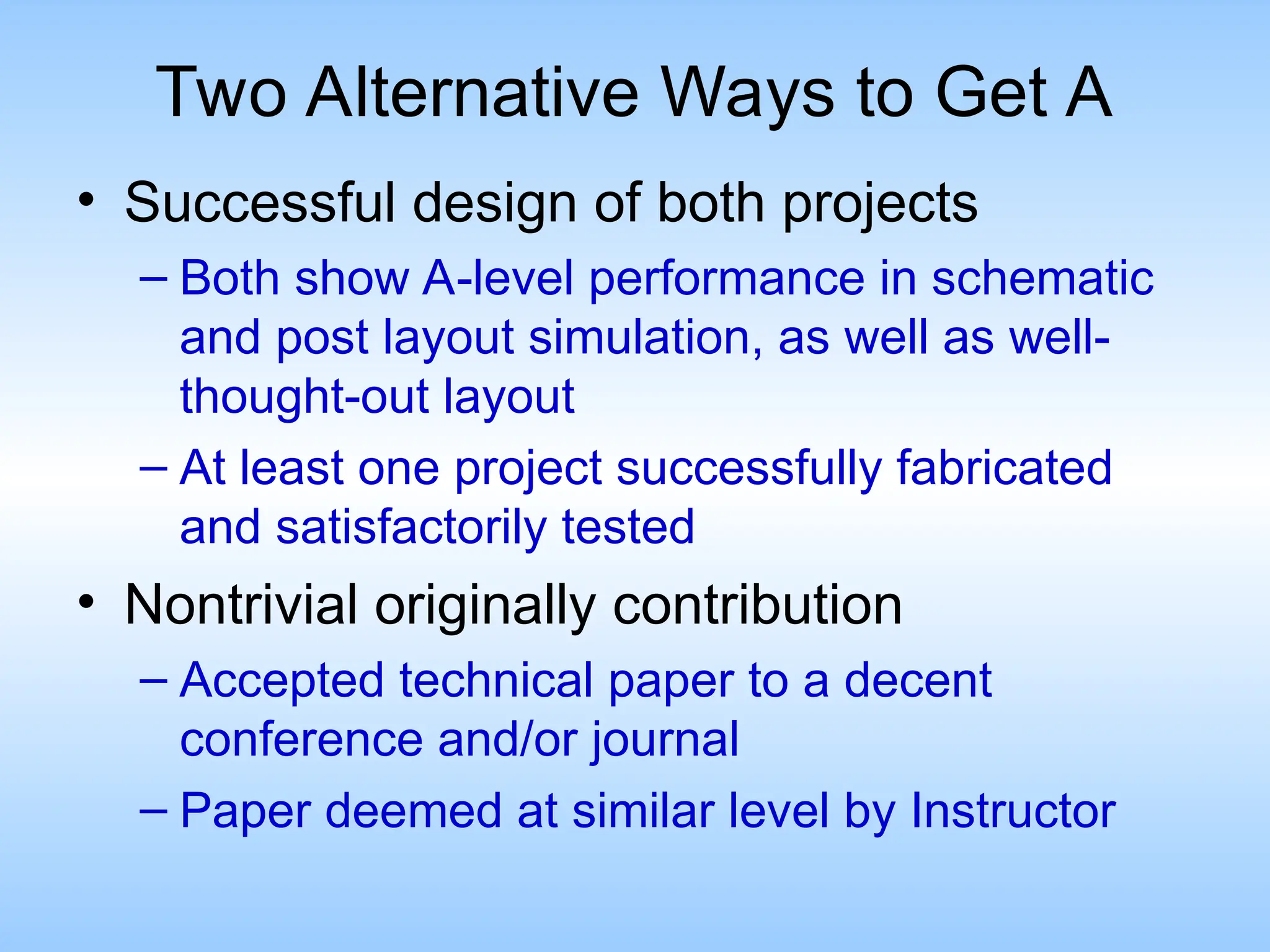 Design Flow of Analog IC Design - Presentation | PPT