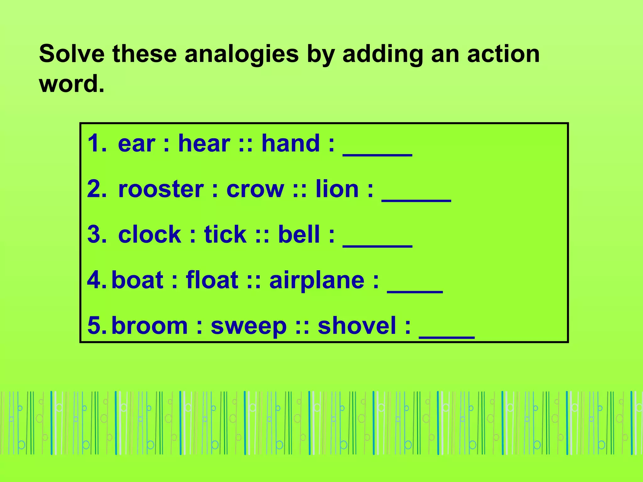 Analogies 1-six-types-of-analogies | PPT