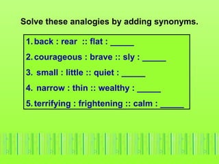 Analogies 1-six-types-of-analogies | PPT