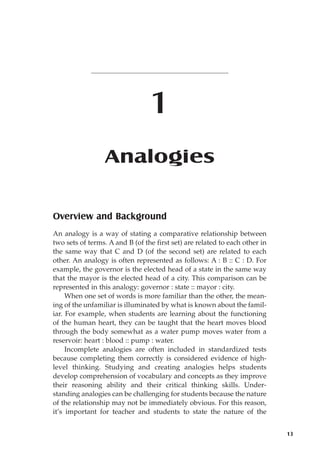 Analogies | PDF