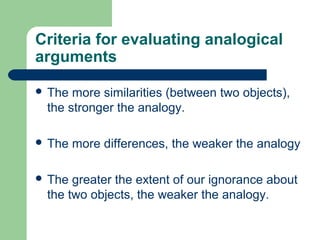 Analogies and refutation | PPT | Religion & Spirituality