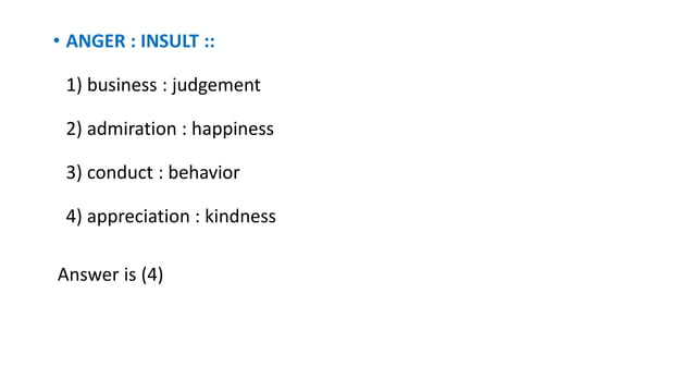 ANALOGIES part 2, test your thinking ability , | PPTX | Internet for ...