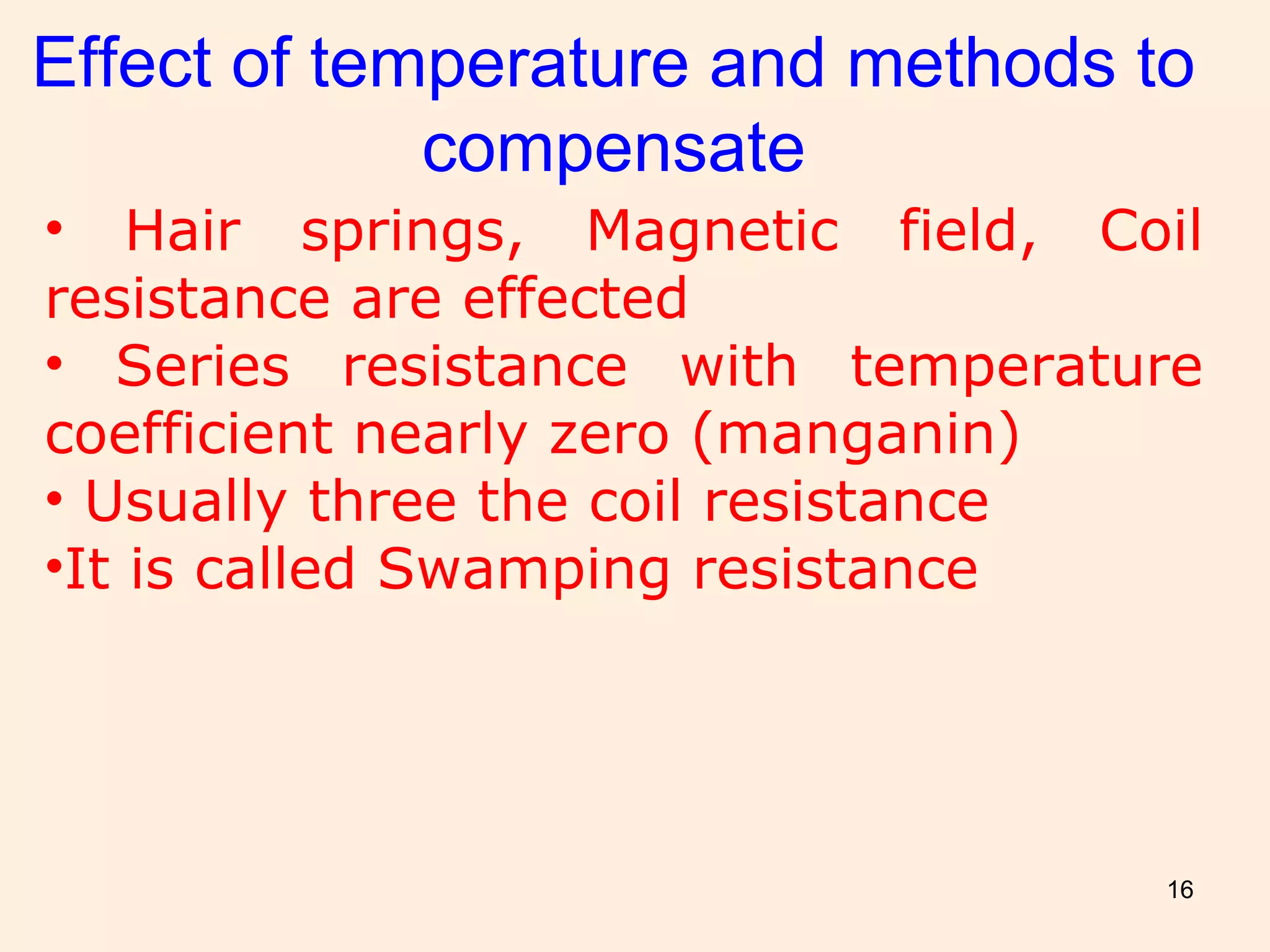 Classification (Analog instruments) | PPT