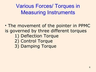 Classification (Analog instruments) | PPT
