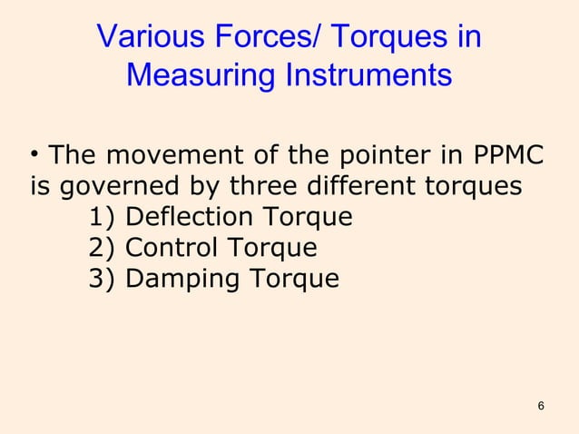 Classification (Analog instruments) | PPT | Physics | Science