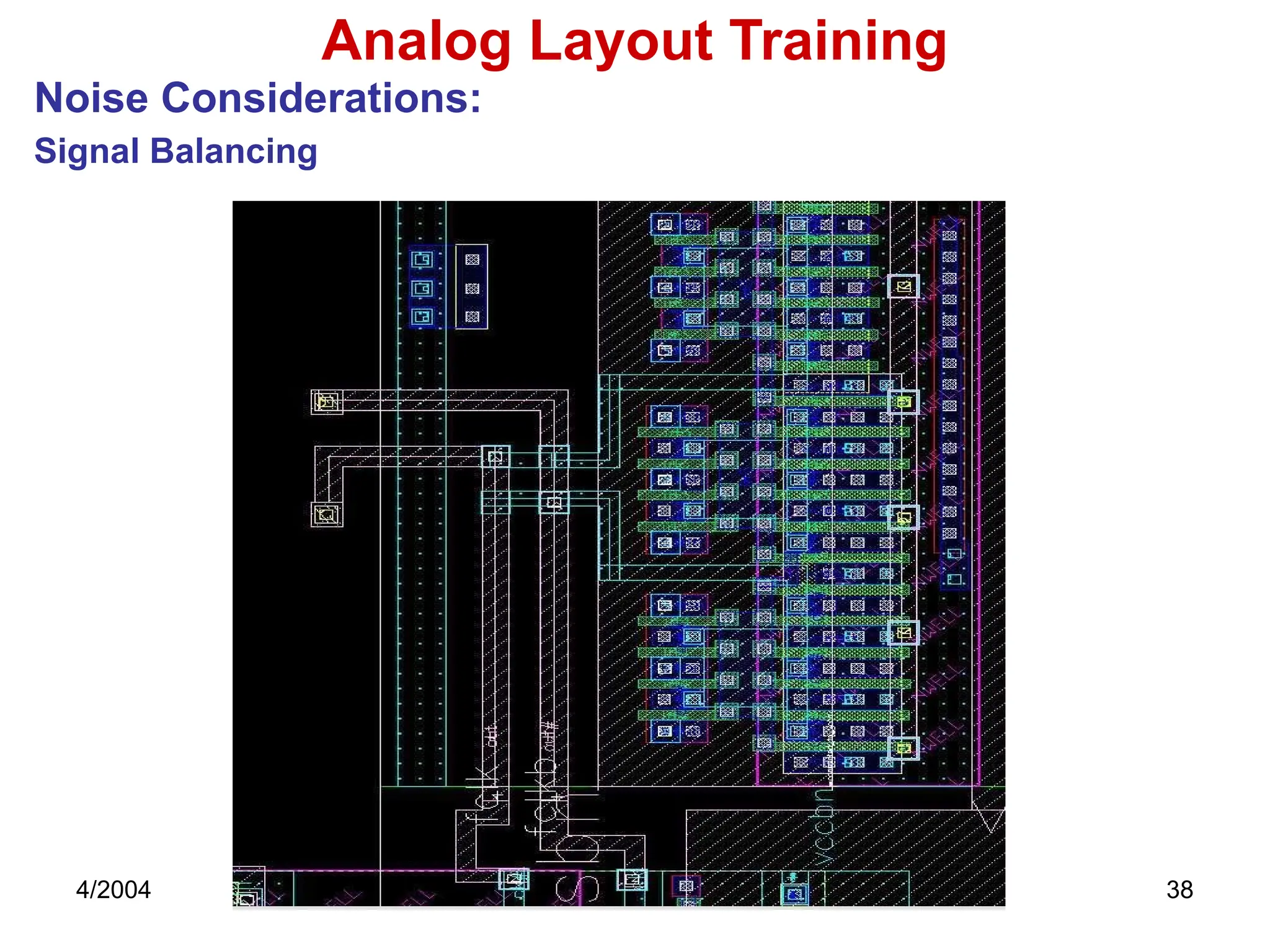 Analog Layout Basic Analog Layout Basic Analog Layout Basic Pptx Physics Science