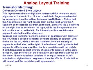 Analog Layout basic Analog Layout basic Analog Layout basic | PPTX ...