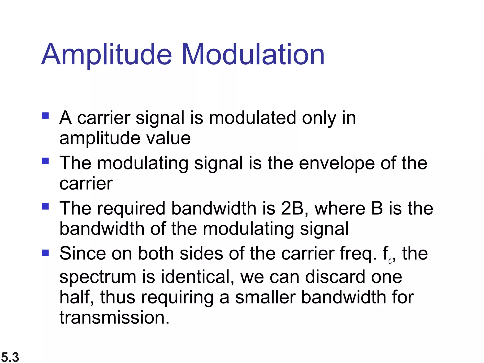 Analog modulation | PPT