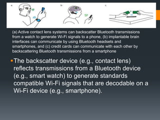 Interscatter Communication | PPTX | Internet of Things | Internet