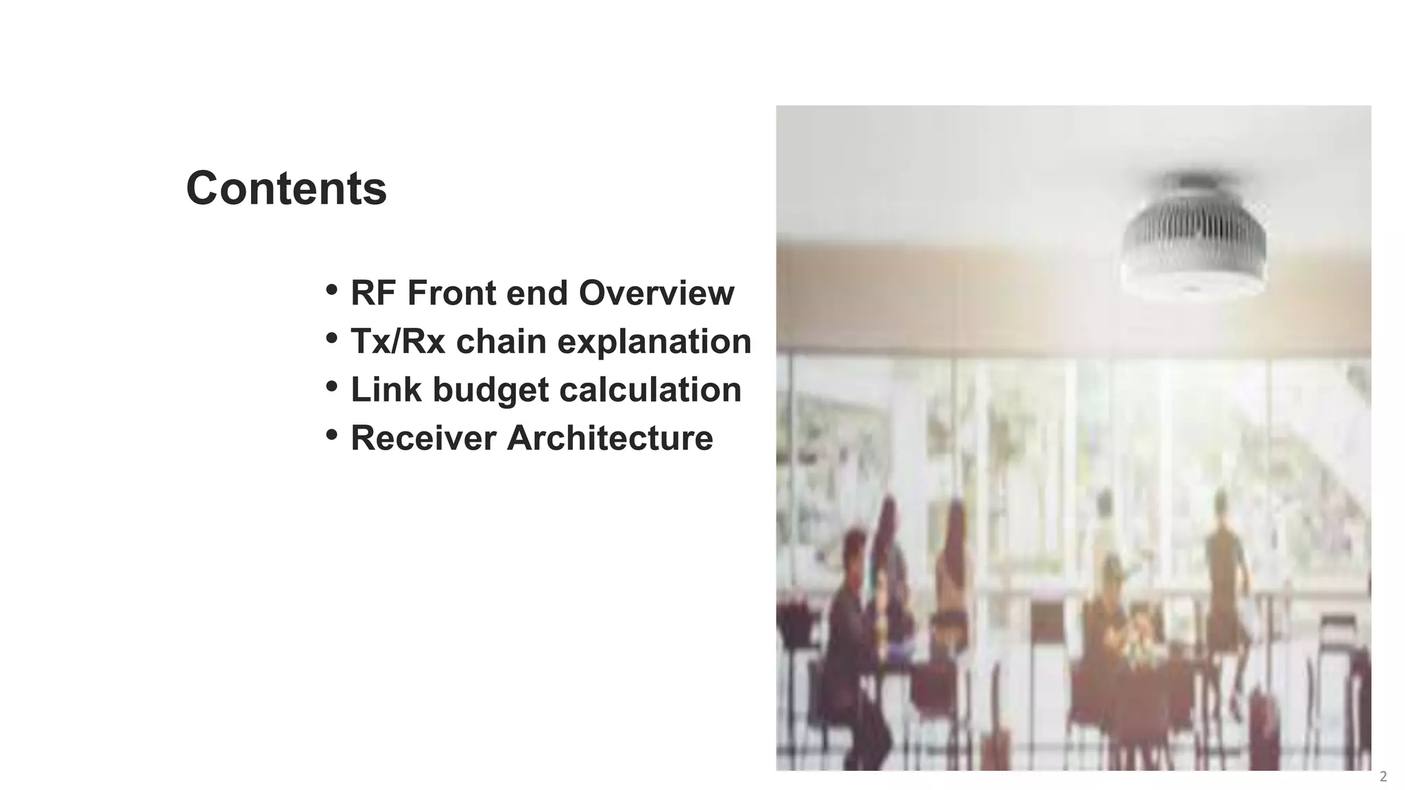 Analog RF Front End Architecture | PPTX