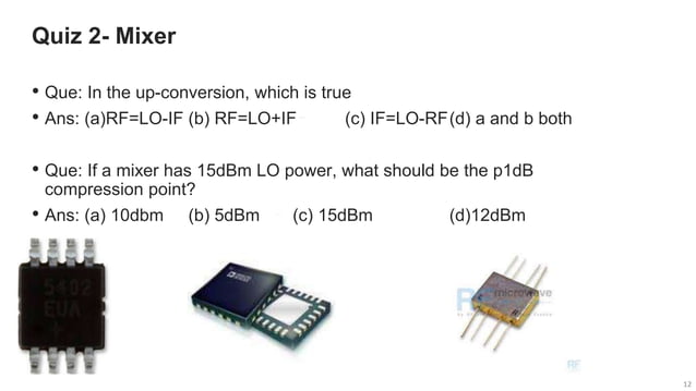 Analog RF Front End Architecture | PPTX | Digital Audio | Computer ...