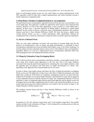 Analog signal processing approach for coarse and fine depth estimation | PDF
