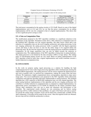 Analog signal processing solution | PDF