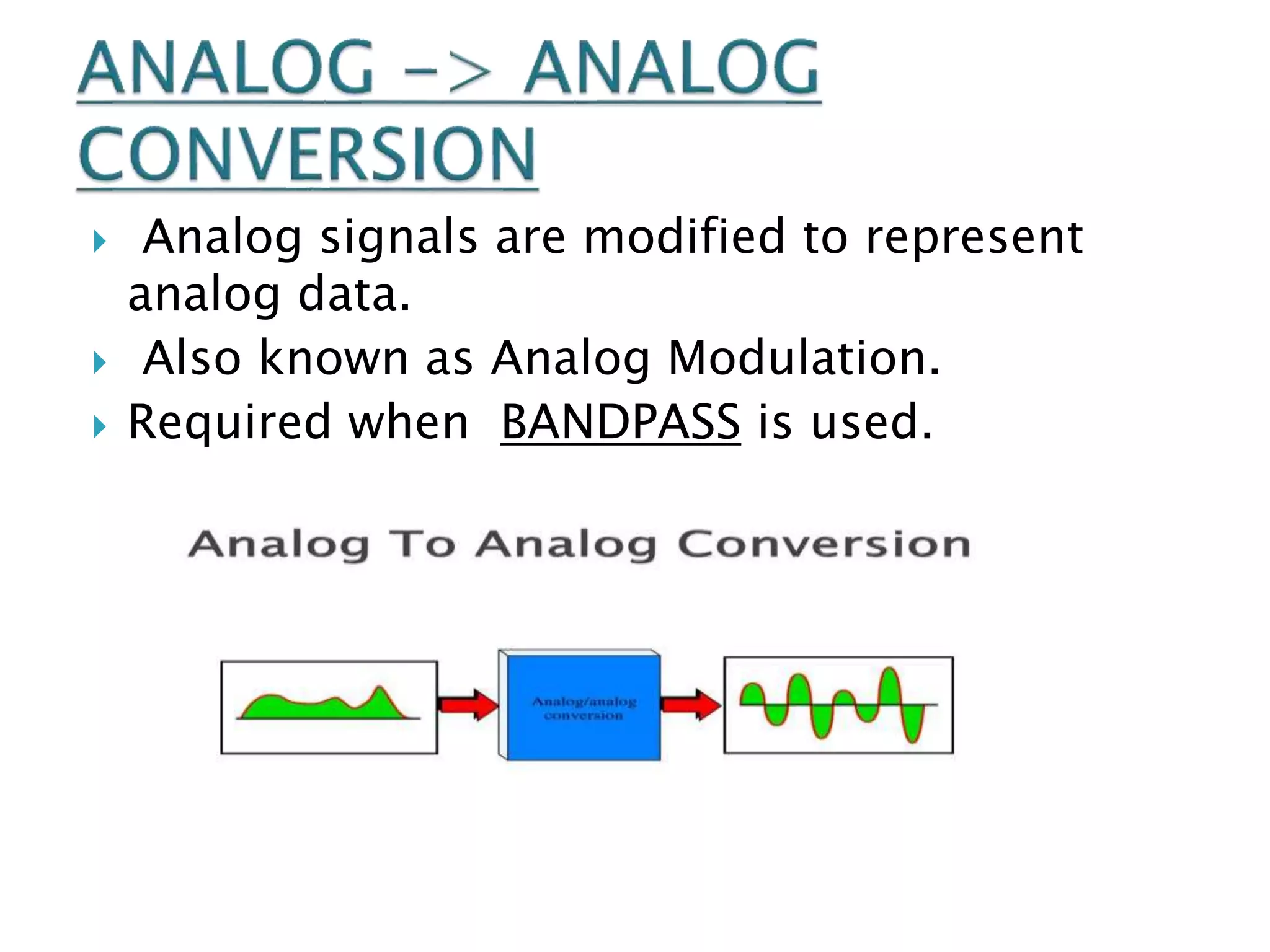 Analog to analog | PPTX
